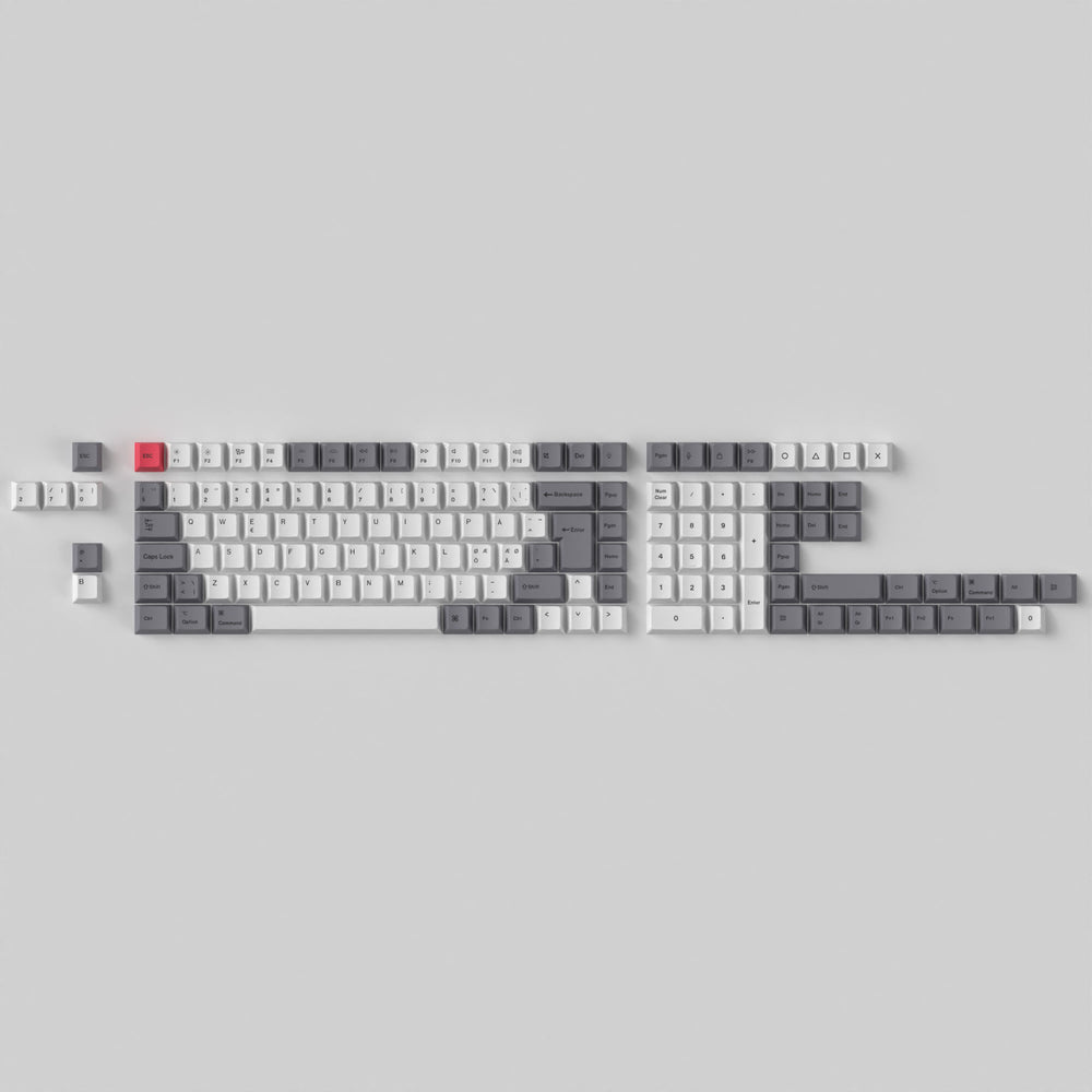 ISO Cherry Profile Dye-Sub PBT Full Set Keycap Set - Retro – Keychron ...