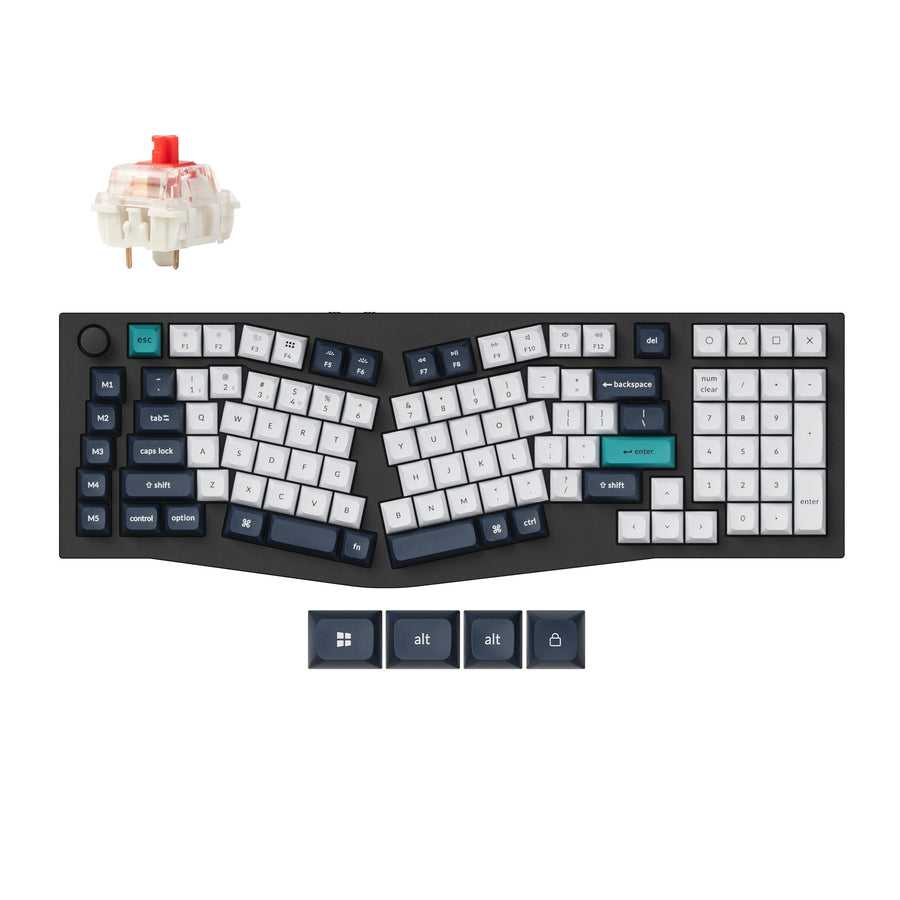 Keychron Q13 Max (Alice Layout) QMK Wireless Custom Mechanical Keyboar ...