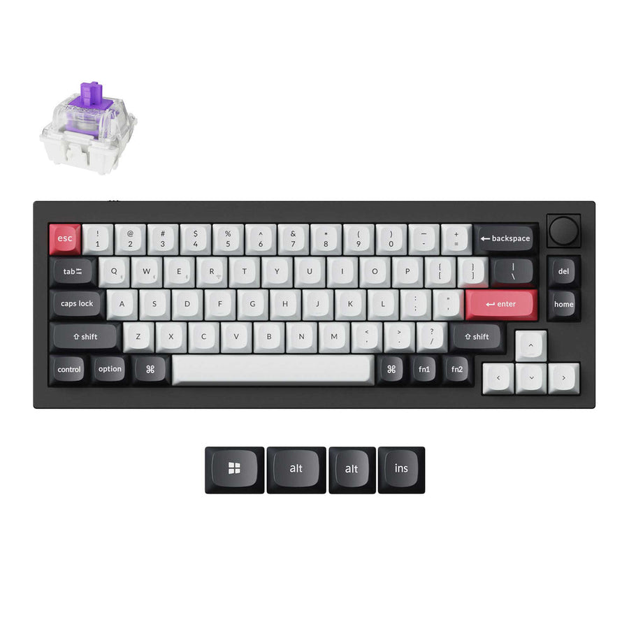 Keychron Q2 HE QMK Wireless Custom Keyboard (US ANSI Layout) – Keychron ...