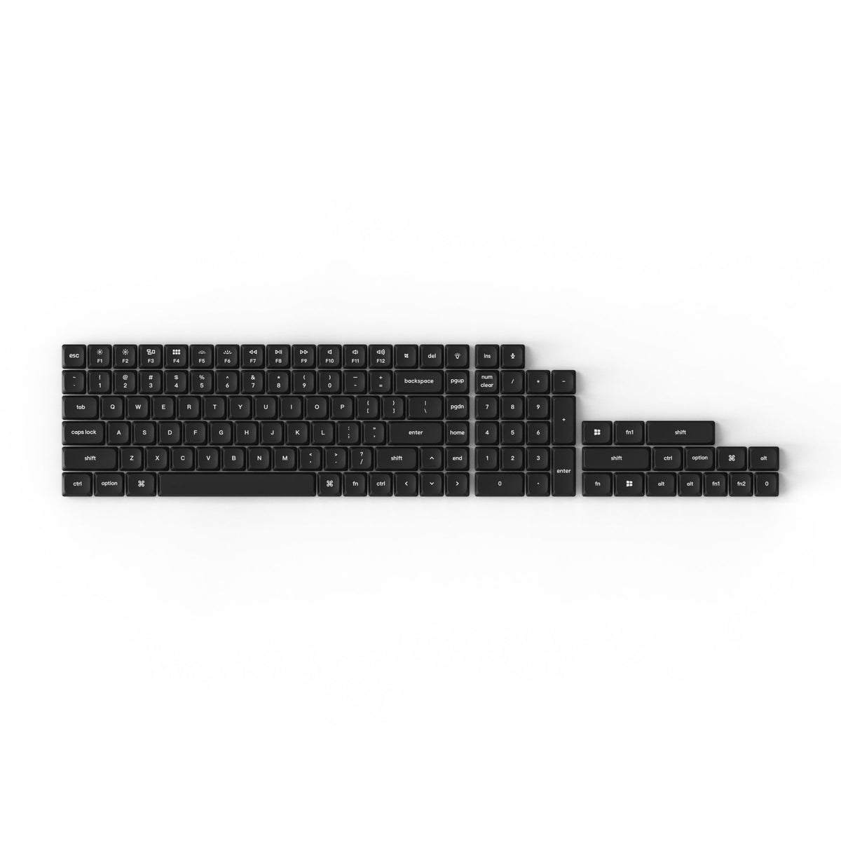 Low Profile Double Shot PBT LSA Keycap Set – Keychron Germany