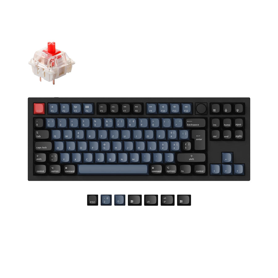 Keychron Q3 QMK Custom Mechanical Keyboard ISO Layout Collection ...
