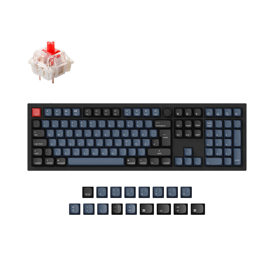 Keychron Q6 QMK Custom Mechanical Keyboard ISO Layout Collection ...