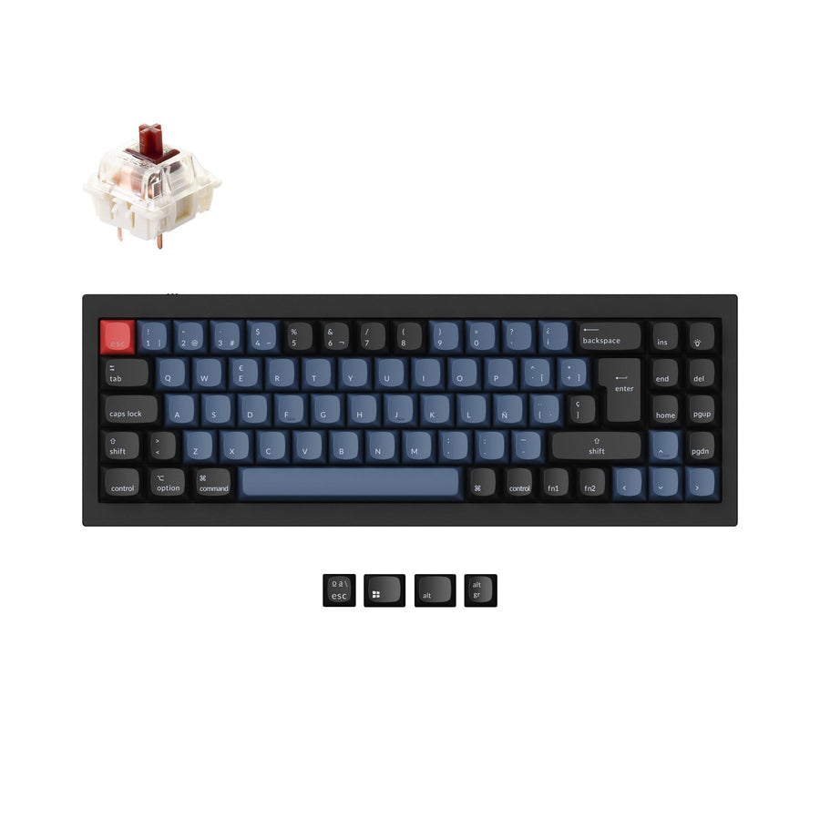 Keychron Q7 QMK Custom Mechanical Keyboard ISO Layout Collection ...