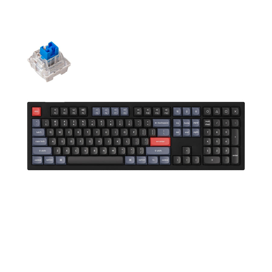 Keychron V6 QMK Custom Mechanical Keyboard (US ANSI Layout) – Keychron ...