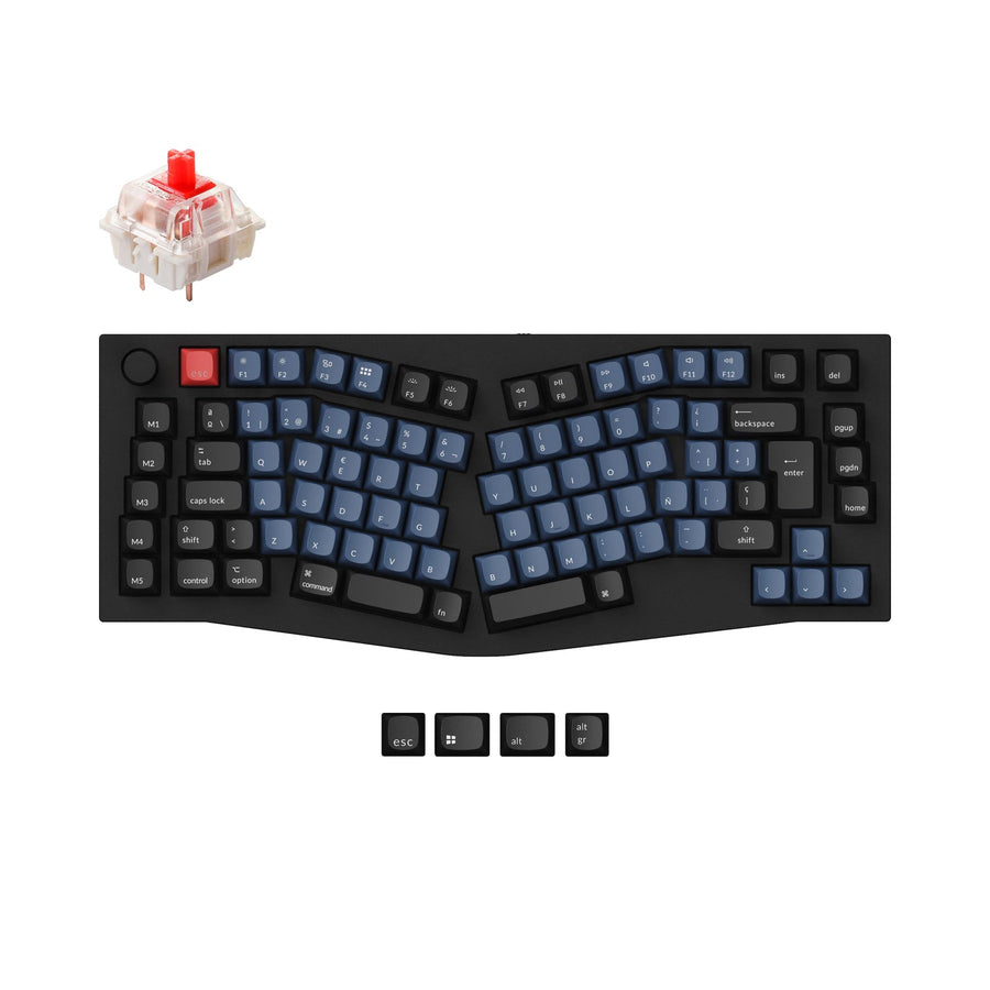 Keychron Q10 (Alice Layout) QMK Custom Mechanical Keyboard ISO Layout ...