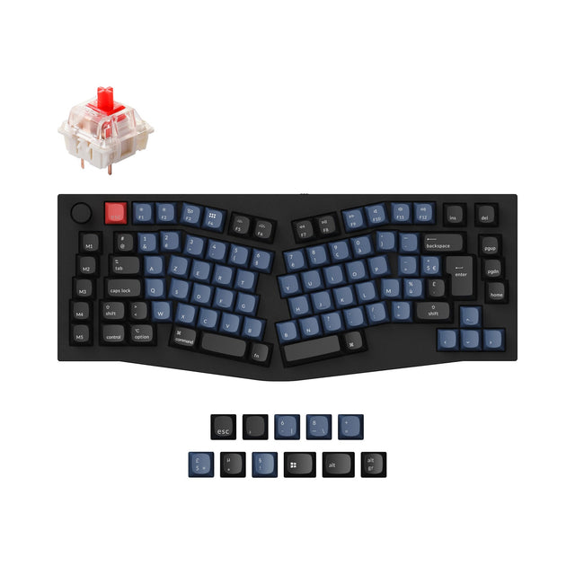 Keychron Q10 (Alice Layout) QMK Custom Mechanical Keyboard ISO Layout ...